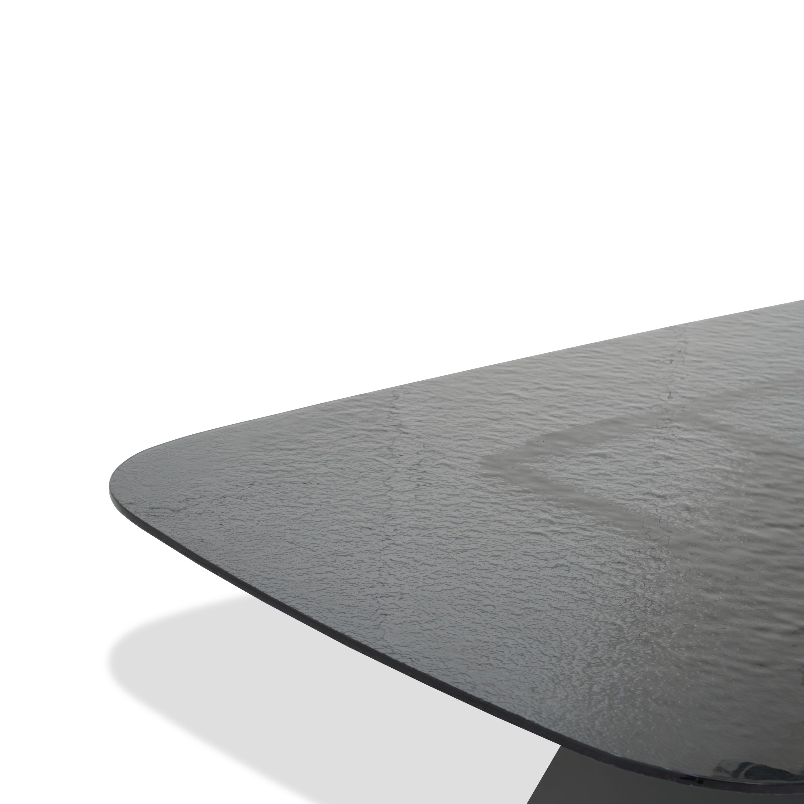 Fiesta Crackled glass Dining Table - Daze Iraq